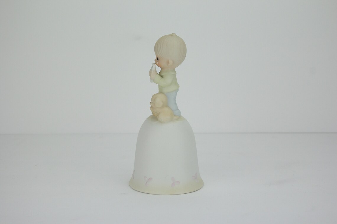 Vintage Precious Moments Bell God Understands Report Card - Etsy