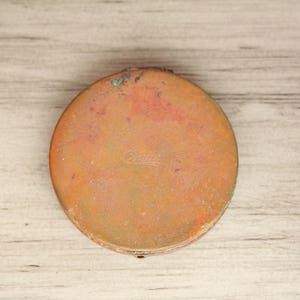 Antique Early 1900s Conde Paris Makeup Compact | Round Brass or Copper ...