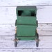 Vintage Solid Wood Train | Toy Pull Car | Classic Green Railroad Toys ...