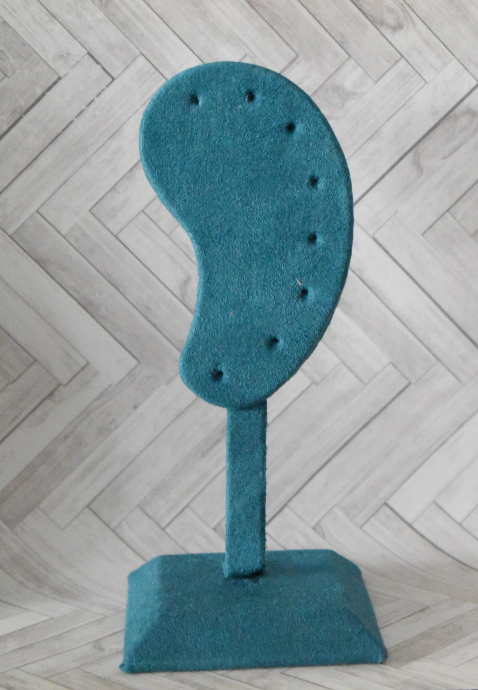 Fashion Ear Shaped Earring Display Stand Microfiber Earring - Etsy