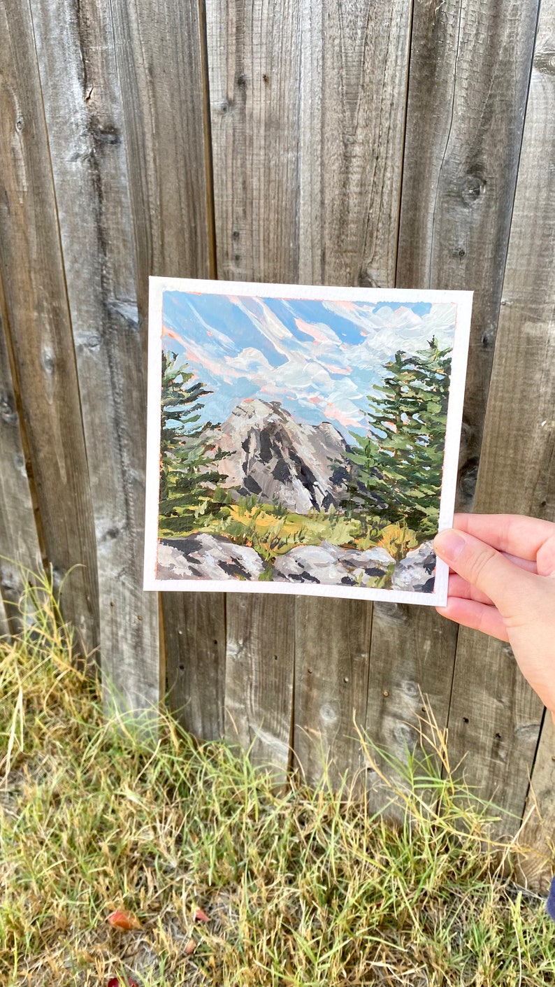COLORADO PRINT Mountain Landscape Art Print Rocky Mountain - Etsy