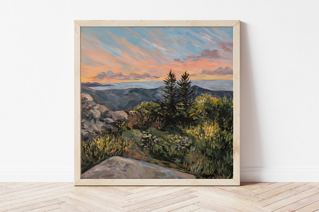 Cadillac Mountain Fine Art Print – Acadia National Park Landscape ...