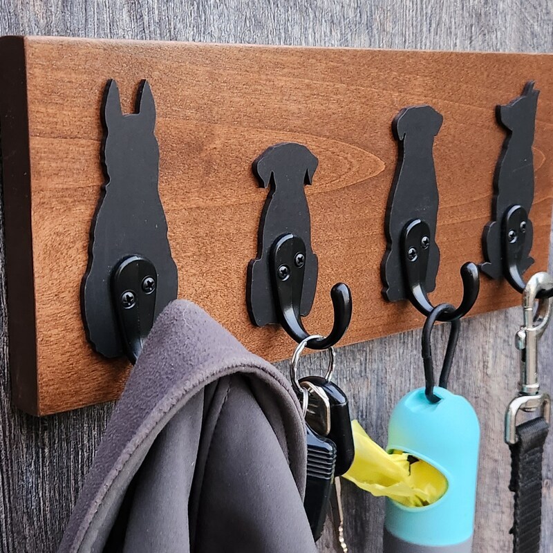 Dog Leash Rack - Etsy