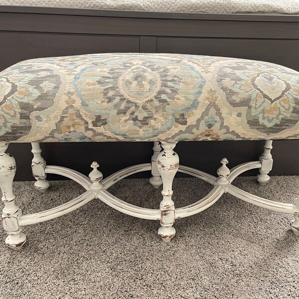 Country Wood Bench - Etsy