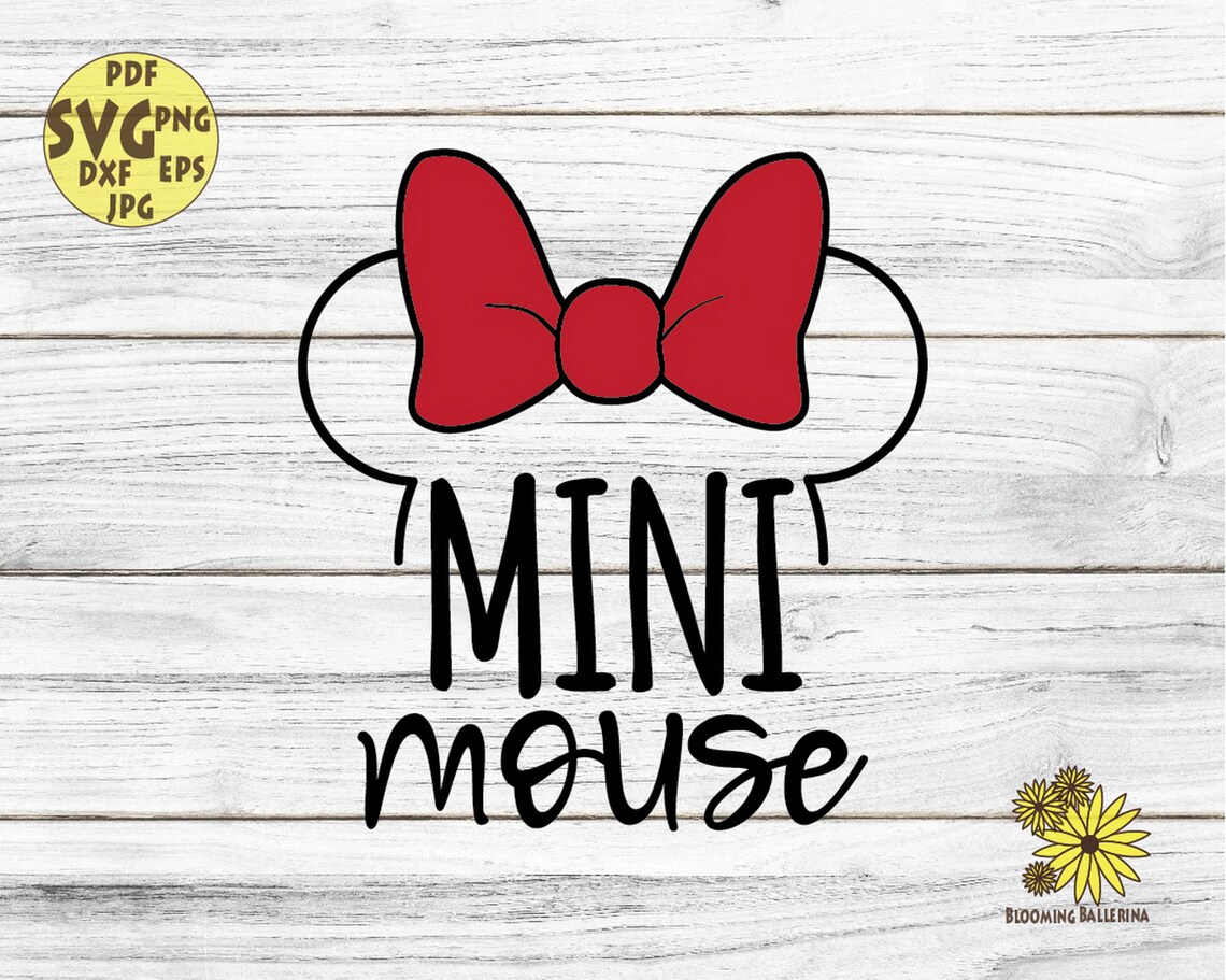 Mama Mouse Svg Mini Mouse Svg Mom and Daughter Mouse Svg - Etsy Canada