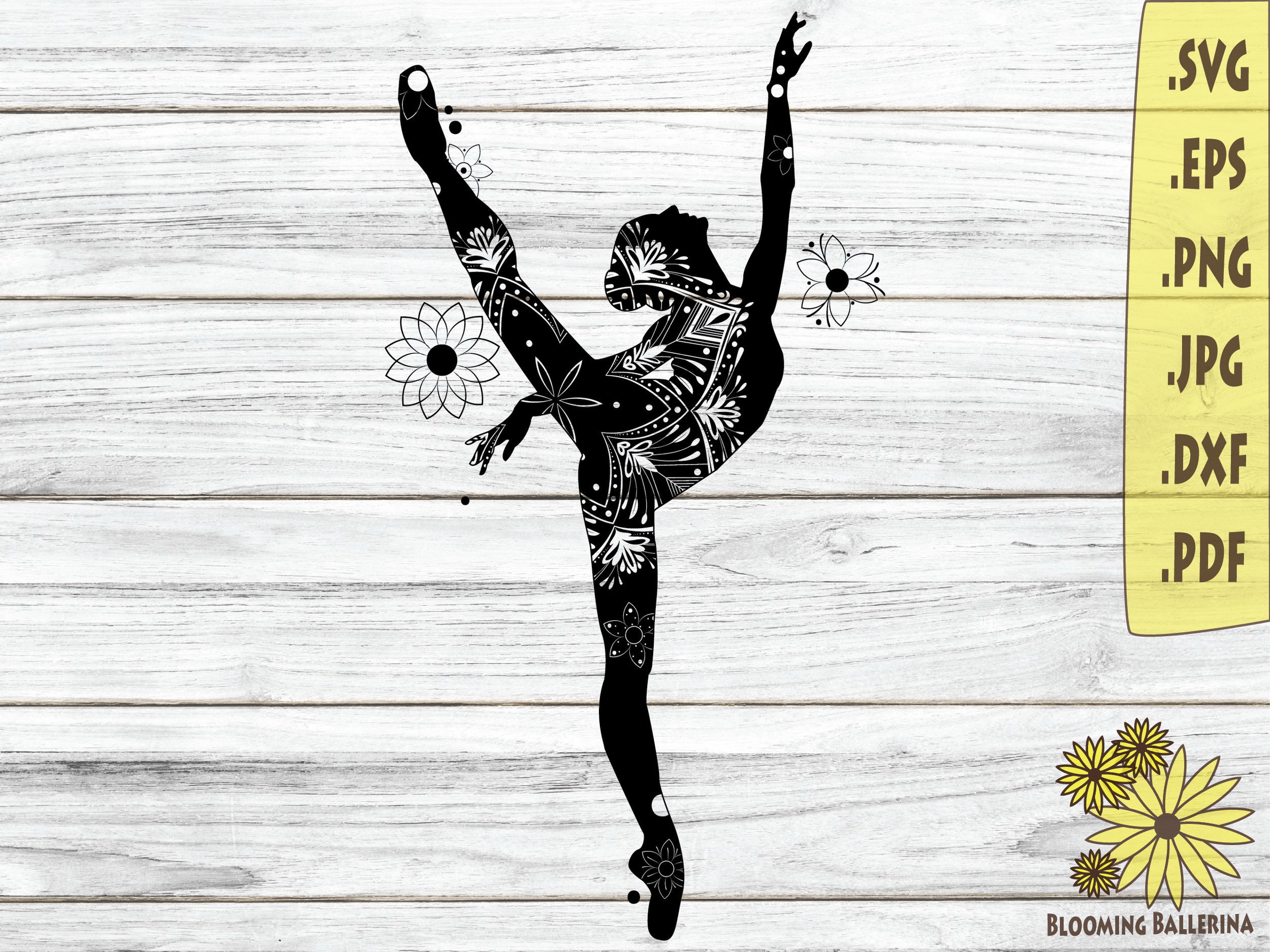 Ballerina Svg, Dance Svg, Ballet Svg, Contemporary Dance Svg, Dancer ...