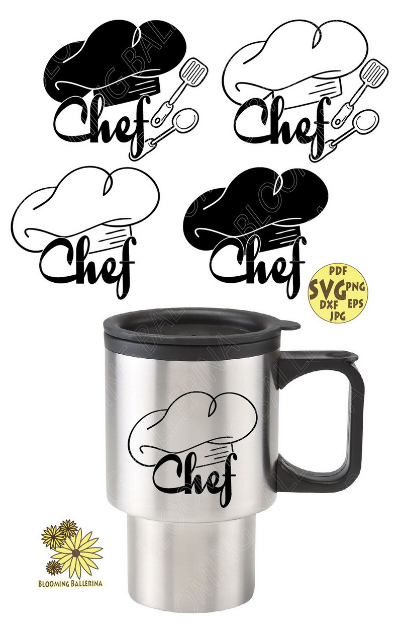 Chef Hat Svg Files Bundle Chef Svg Baking With Chef Hat Svg - Etsy