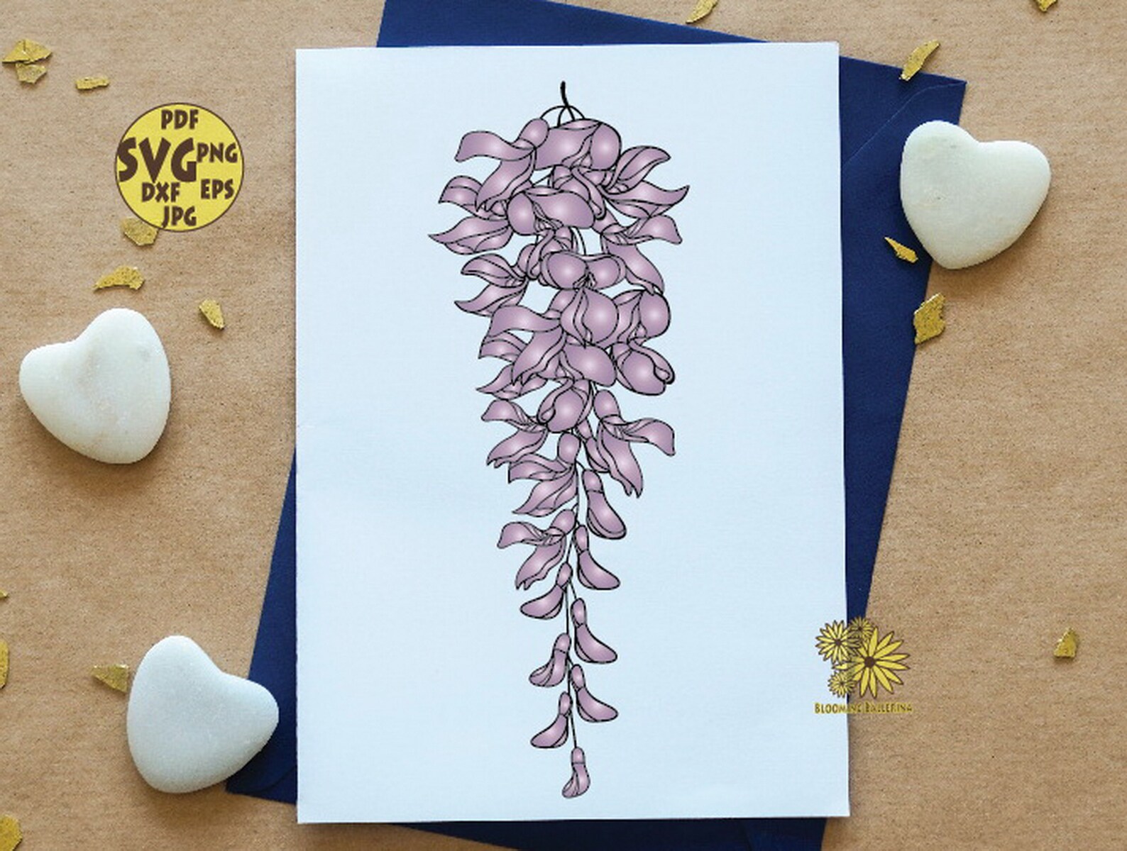 Wisteria Svg Bundle Wisteria Flower Svg Wisteria Png - Etsy