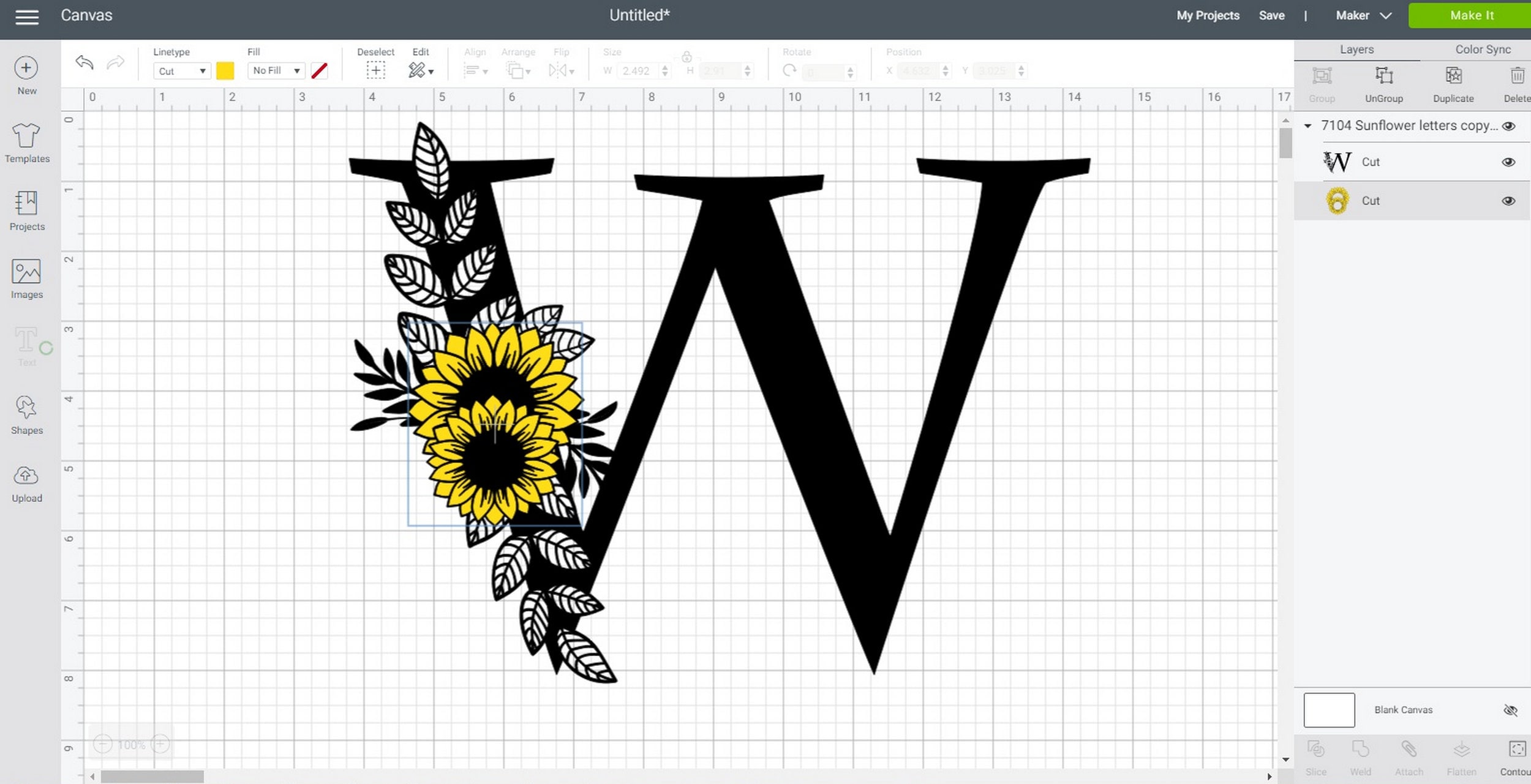 30 Sunflower Monogram Letters SVG Floral Alphabet Svg Flower - Etsy