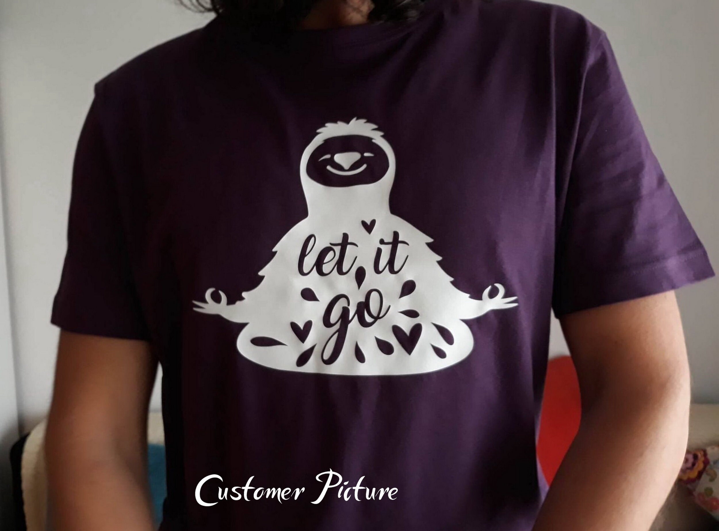 Sloth Svg, Meditation Svg, Floral Svg, Botanical Svg, Daisy Svg, Forest ...