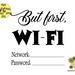 Wi-fi Pass Svg, Wifi Password Svg, Cricut Designs for Cafe, Restaurant ...