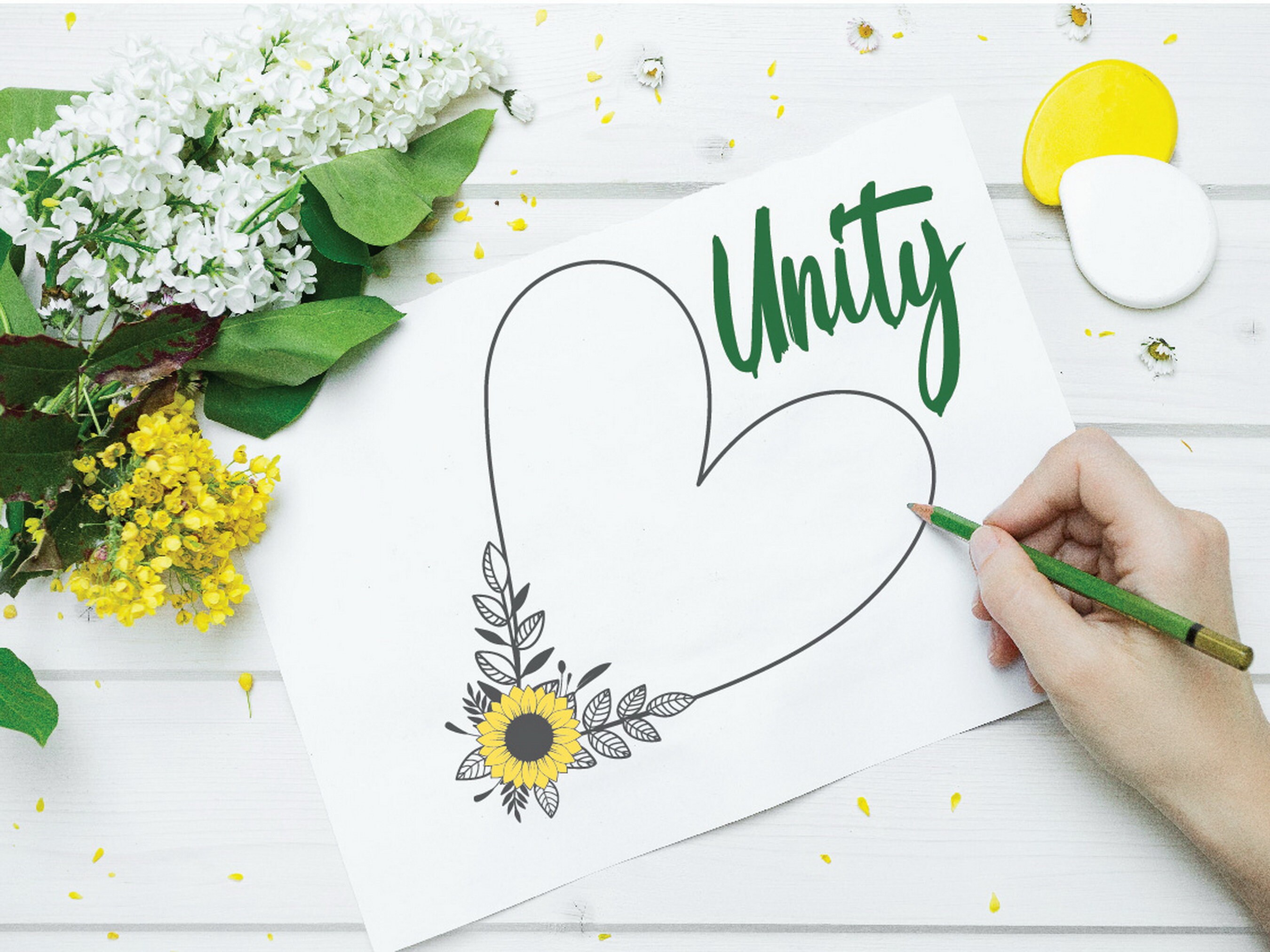 Heart Frame Svg Frames Svg Sunflower Svg Monogram Frame - Etsy