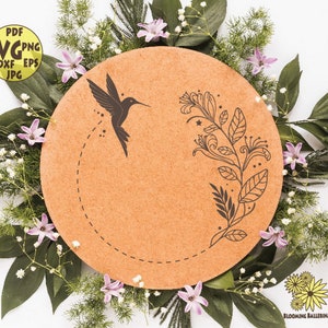 Hummingbird Svg, Honeysuckle Svg, June Birthday Svg, Gemini Svg, Birth ...