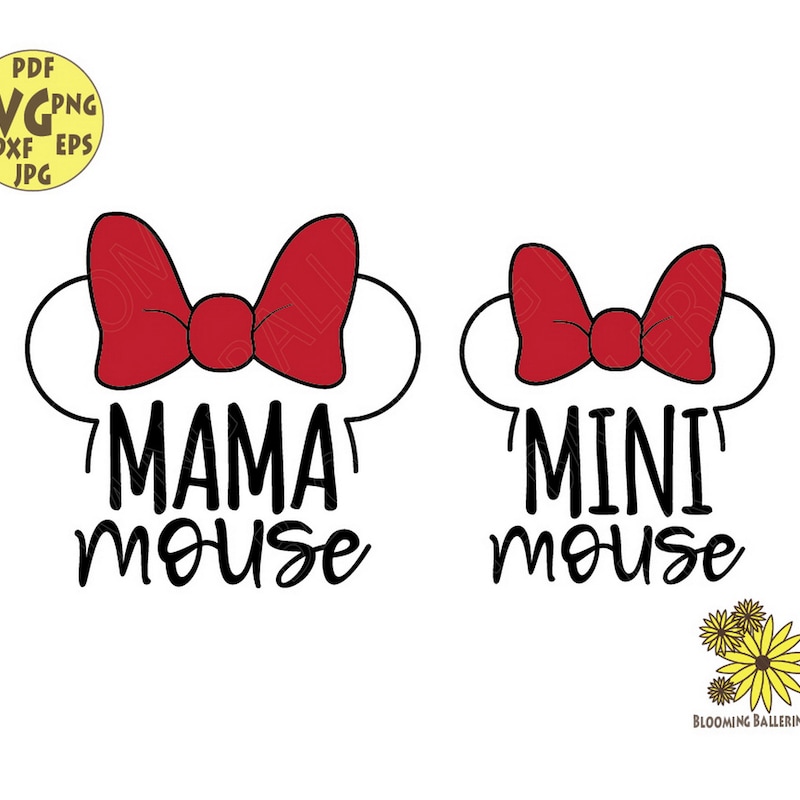 Red Mini Mouse Mom Shirt - Etsy