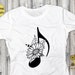 Music Svg Sol Key Svg Floral Svg Daisy Svg Musical Notes - Etsy
