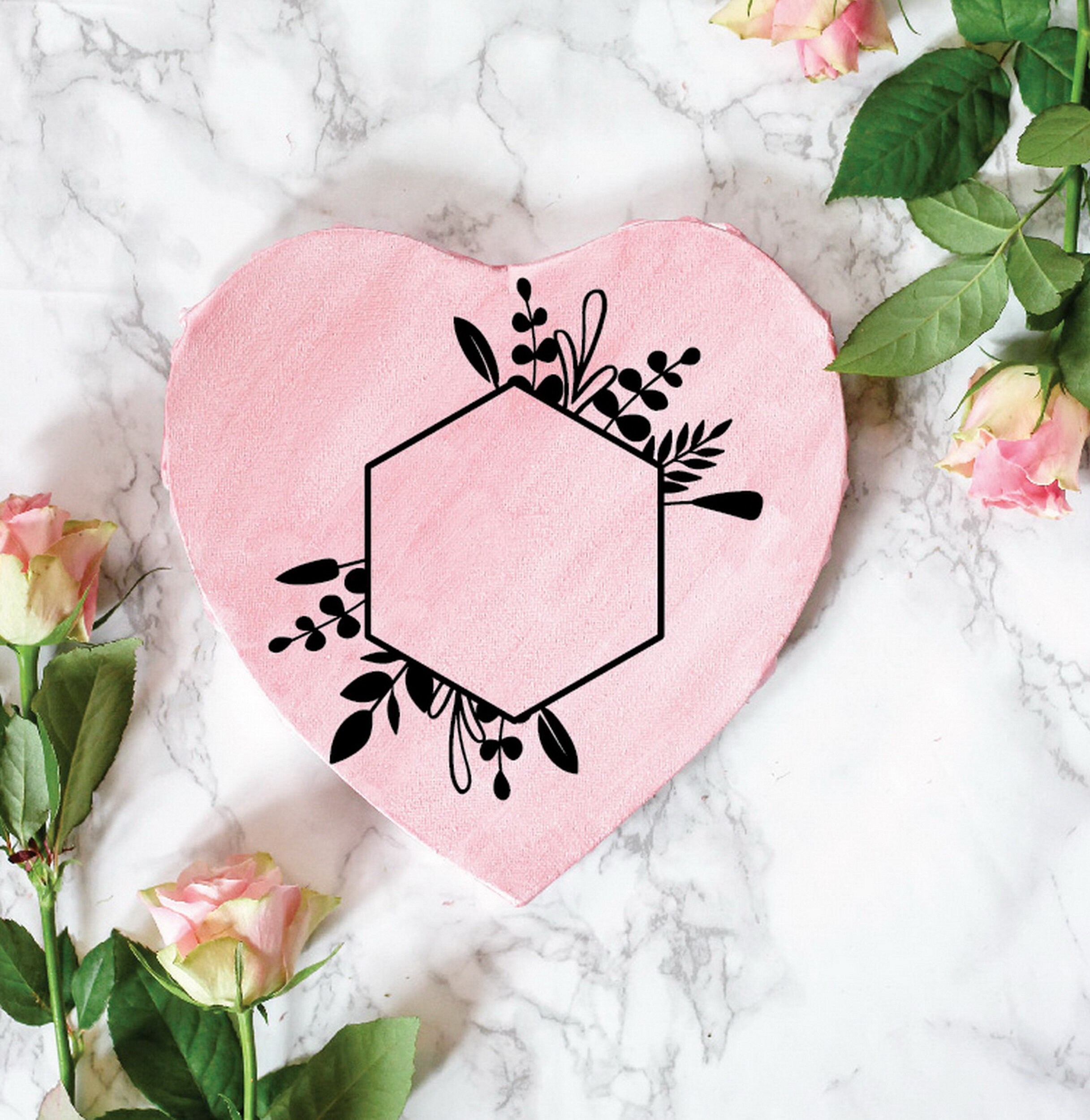 Botanical Plants Frames With Leaves Svg File Floral Borders - Etsy