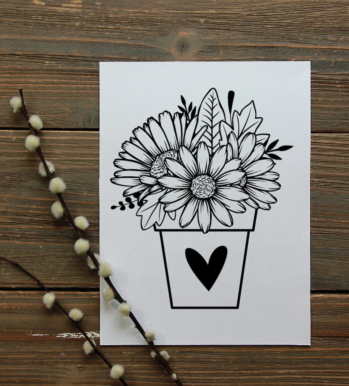 Flower Pot Svg Floral Svg Daisy Svg Plants Svg Bundle Svg - Etsy Canada