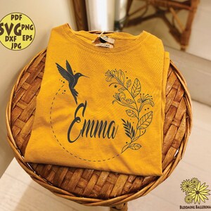 Hummingbird Svg, Honeysuckle Svg, June Birthday Svg, Gemini Svg, Birth ...