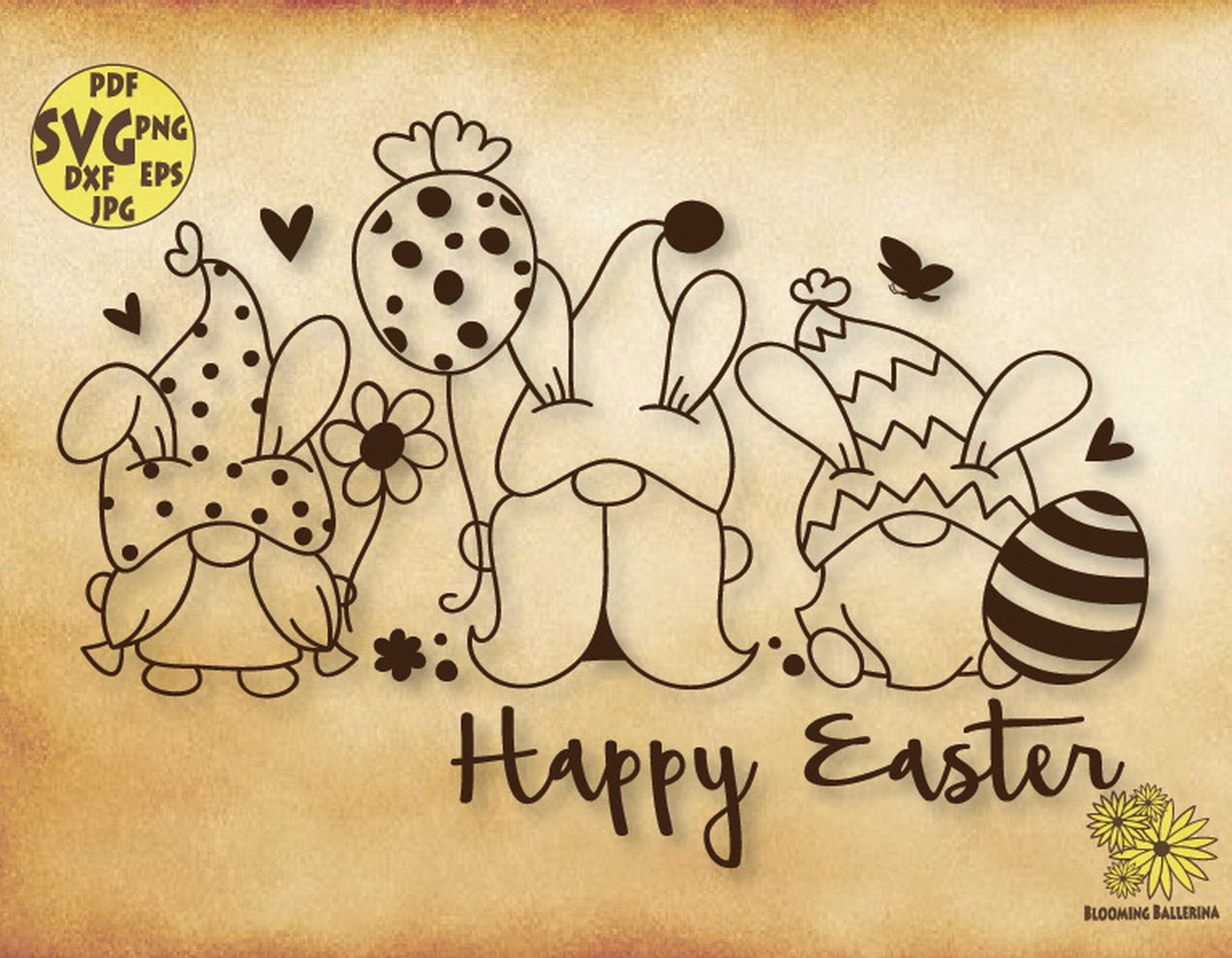 Happy Easter Gnomes Png File, Easter Png, Gnome Svg, Gnomes Png, Gnomes ...
