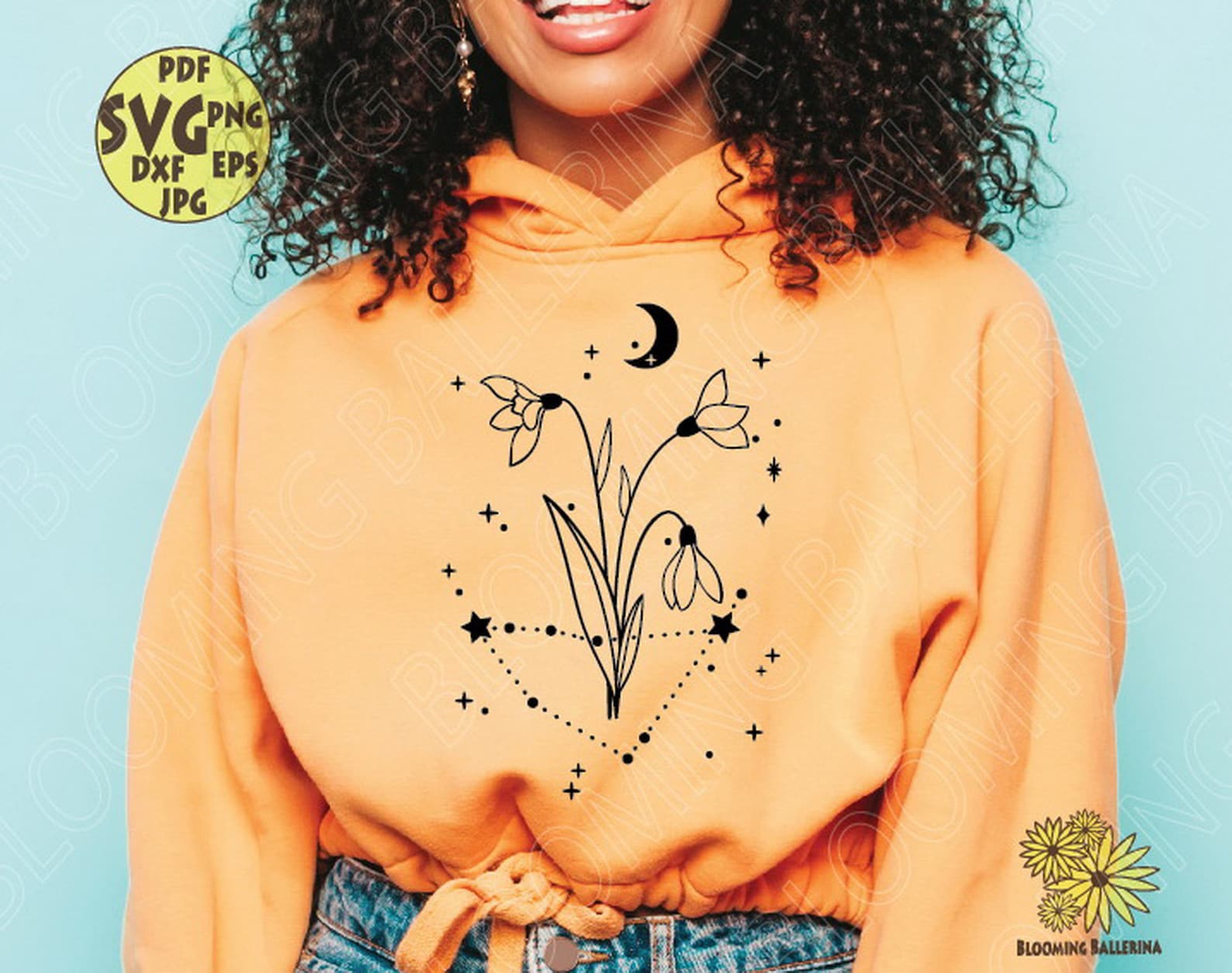 Snowdrop Birth Flower Svg File January Birth Flower Svg | Etsy