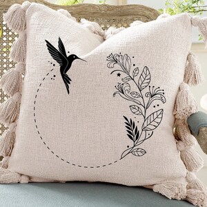 Hummingbird Svg, Honeysuckle Svg, June Birthday Svg, Gemini Svg, Birth ...