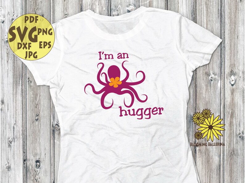 Hugger Svg Octopus Svg Girl Octopus SVG Hug Me SVG Boy - Etsy