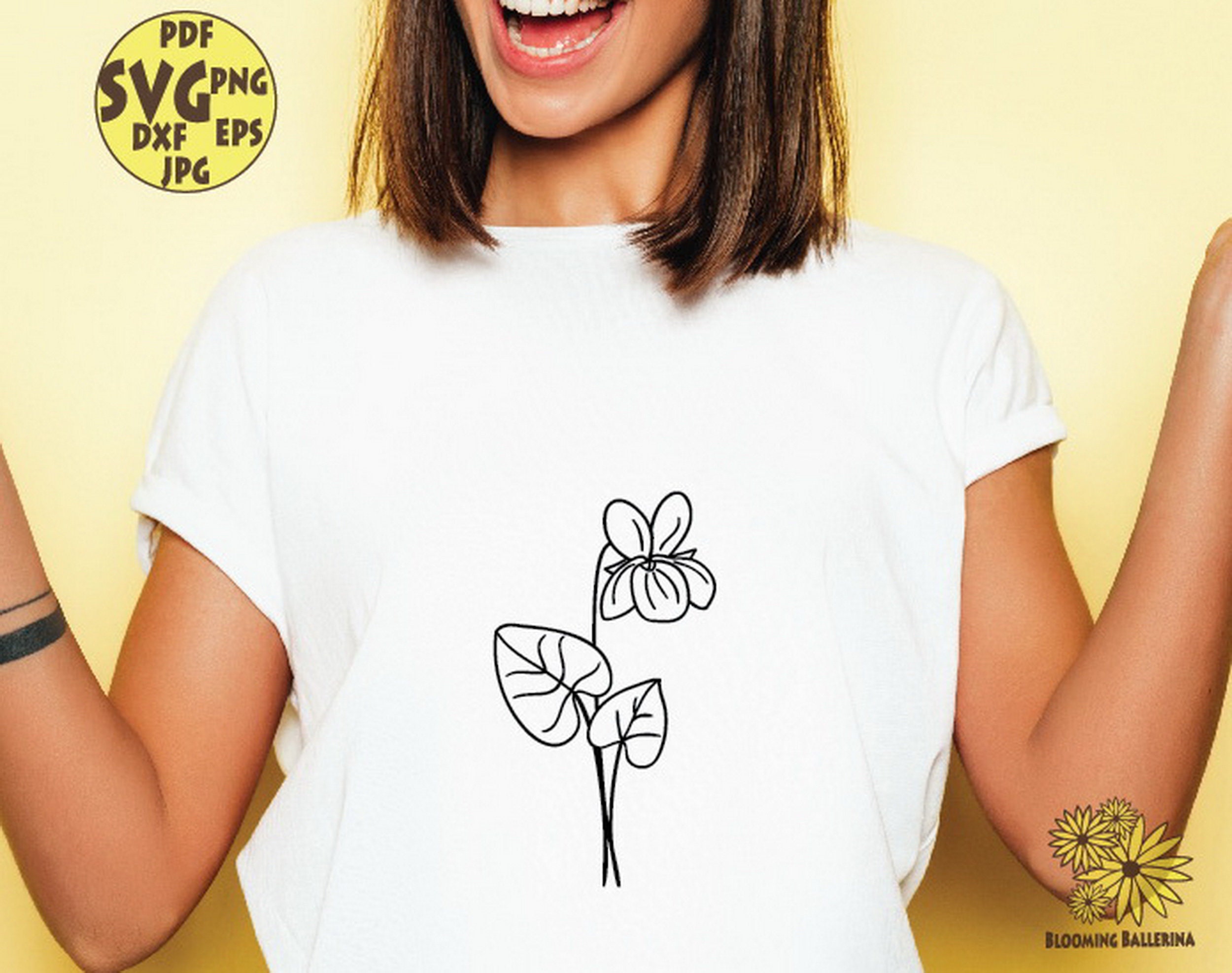 Viola Flower Svg, Flower Bouquet Svg, Pansy Flowers, Aquarius Flower ...