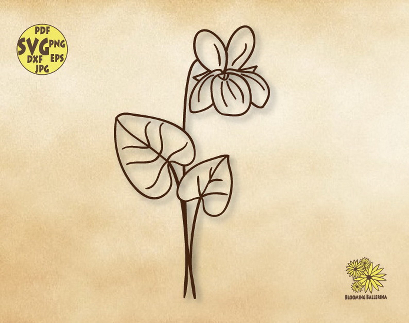 Viola Flower Svg, Flower Bouquet Svg, Pansy Flowers, Aquarius Flower ...