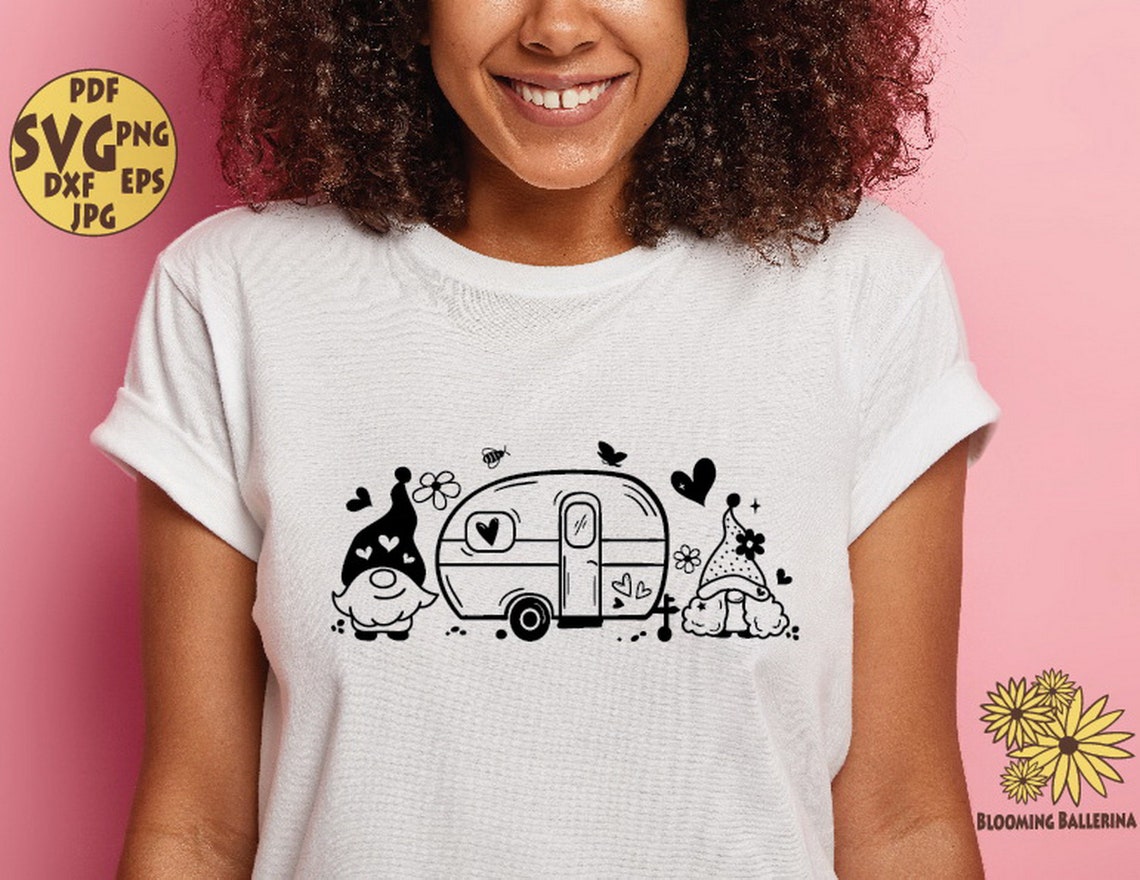 Camper Svg File Gnomes Svg Van Svg Funny Camping Svg - Etsy