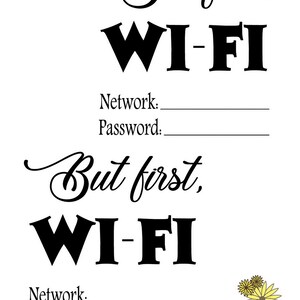 Wi-fi Pass Svg, Wifi Password Svg, Cricut Designs for Cafe, Restaurant ...