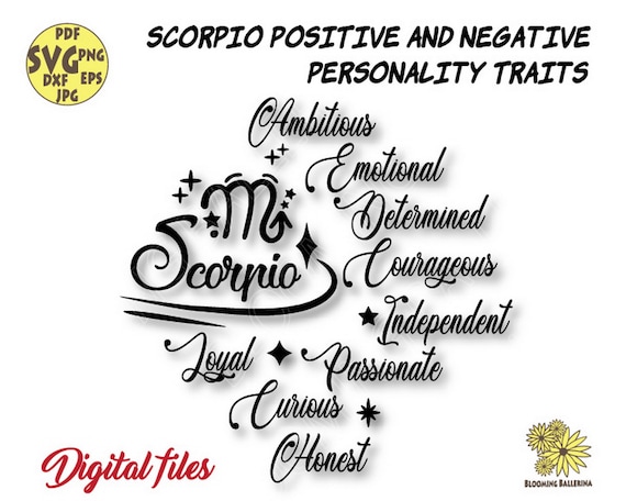 Scorpio Negative Traits