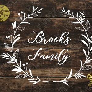 Laurel Alphabet Svg, A to Z Alphabet Laurel Leaf With Initial Monogram ...