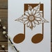 Music Svg Sol Key Svg Floral Svg Daisy Svg Musical Notes - Etsy