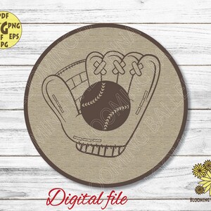 Baseball Svg, Floral Baseball Svg, Baseball Mom Svg, Baseball Cut File ...