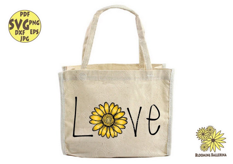 Daisy Love Word Bundle Svg Files, Love Svg, Valentines Day Svg, Love ...