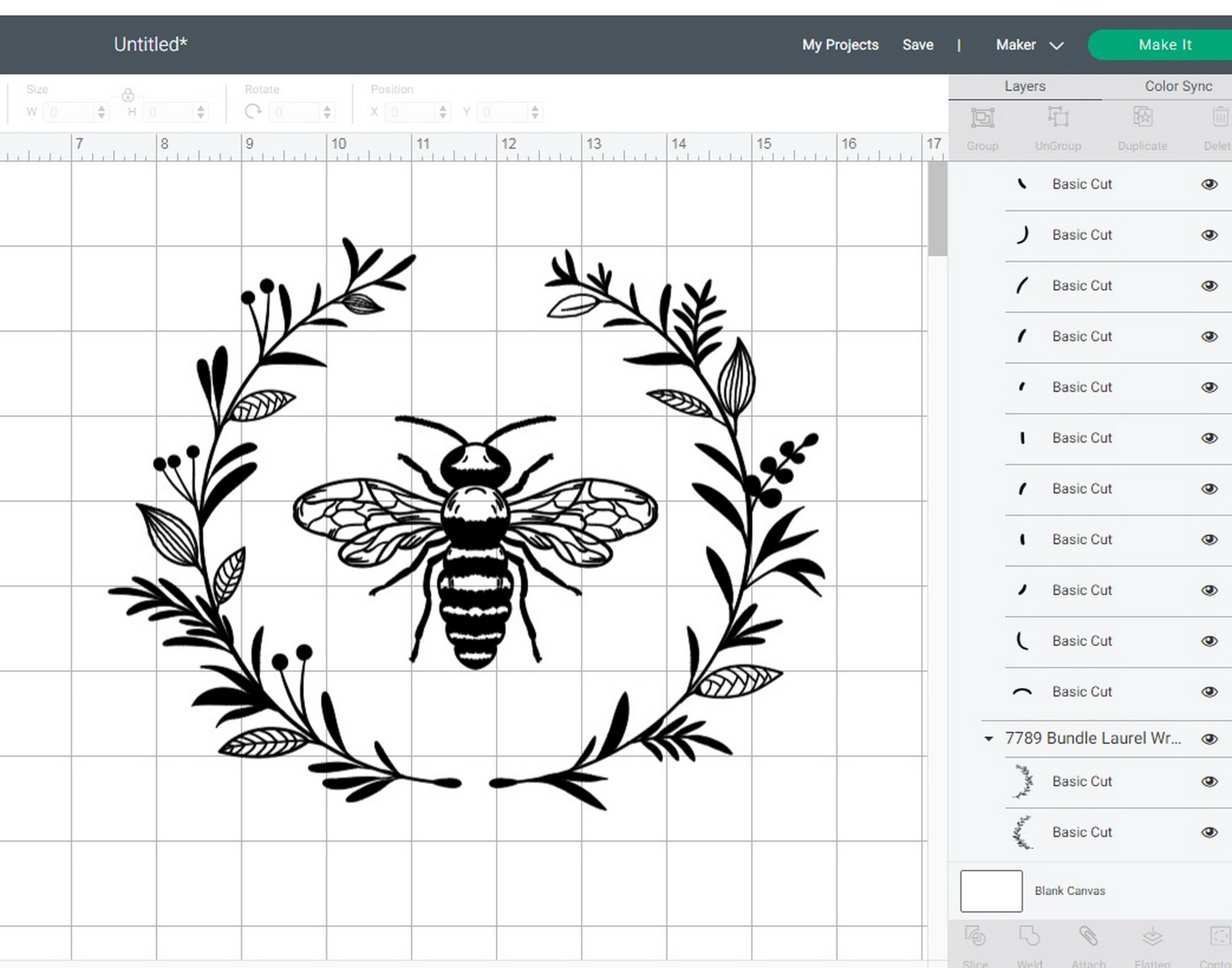 Bundle Organic Wreath With Bee Svg File Bumble Bee Svg Bee | Etsy
