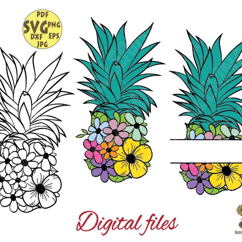 Pineapple Zentangle - Etsy