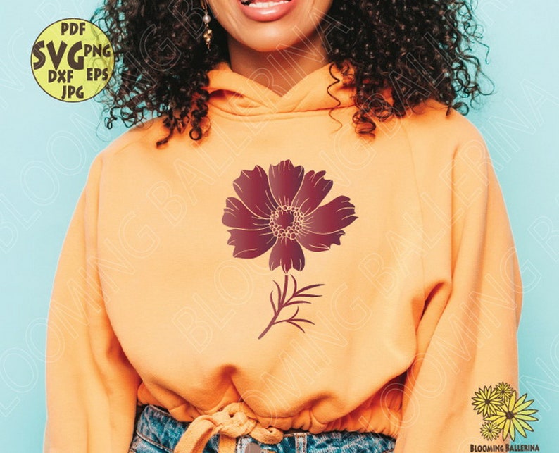 October Birth Month Flower Svgcosmos Flower Wedding Svg File - Etsy