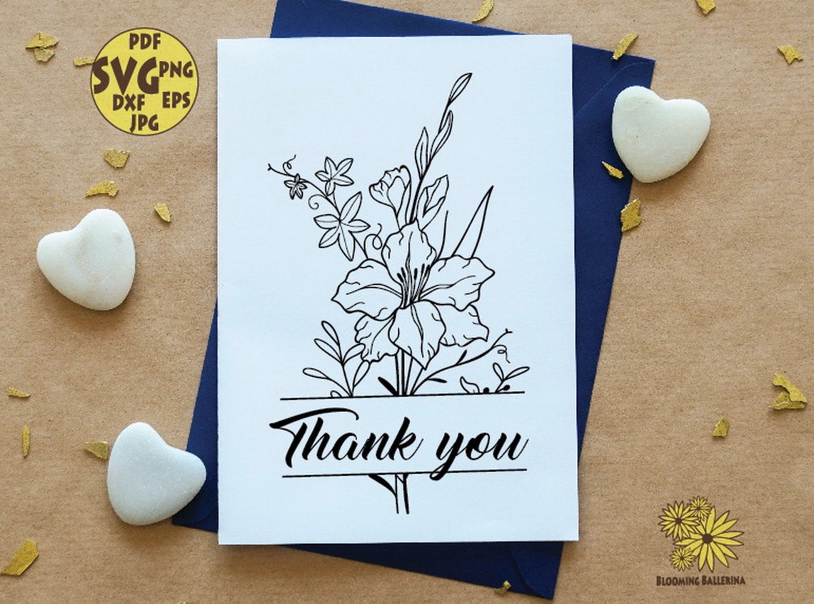 Monogram Gladiolus Birth Flower Svg File August Birth Flower - Etsy