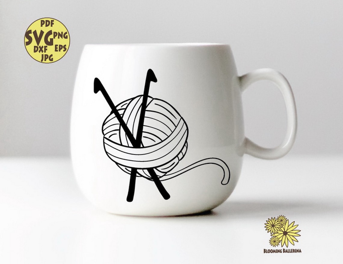 Crochet Yarn Svg Crochet Hooks Svg Crochet Yarns Png - Etsy