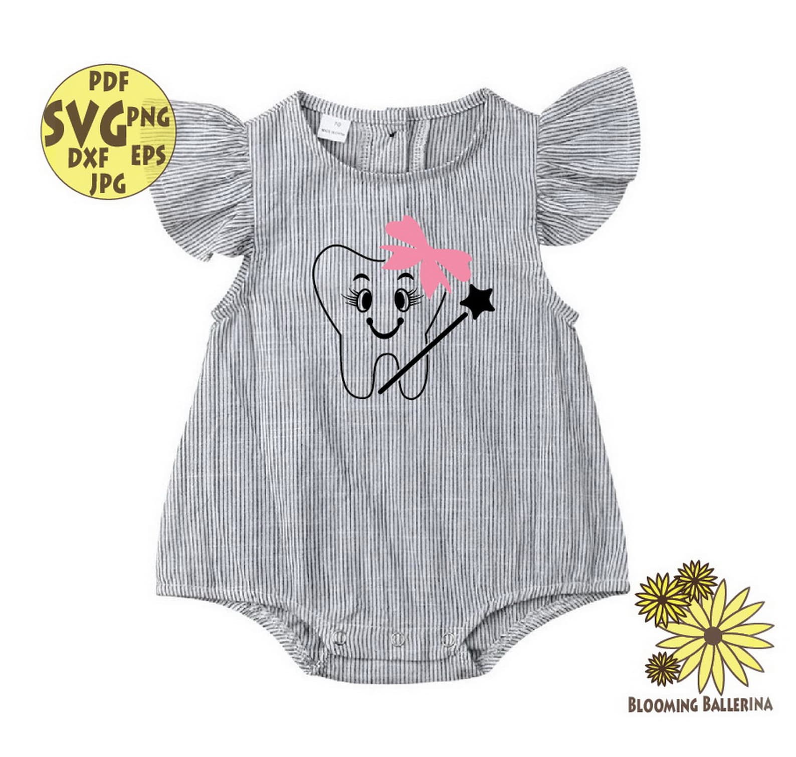 Tooth Fairy Bag SVG Girl and Boy Tooth Svg Tooth SVG File | Etsy