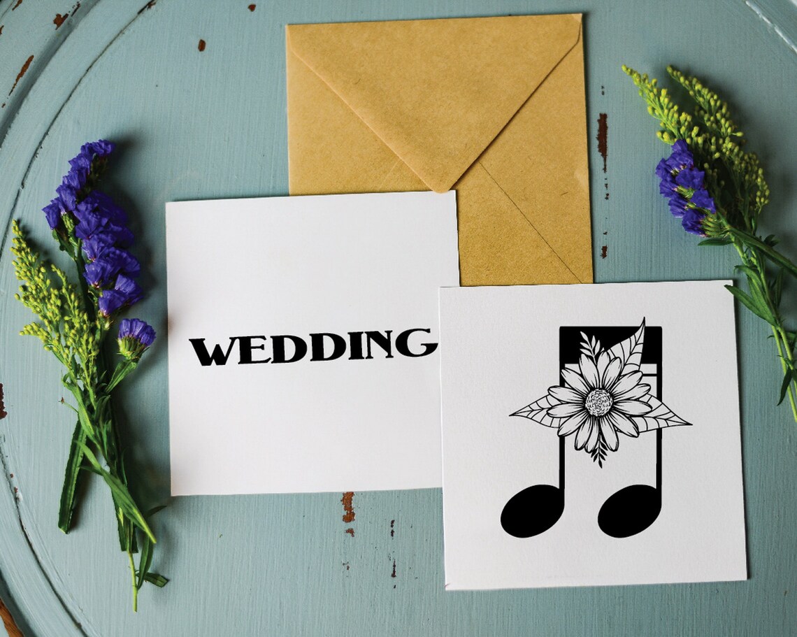Music Svg, Sol Key Svg, Floral Svg, Daisy Svg, Musical Notes Clipart ...