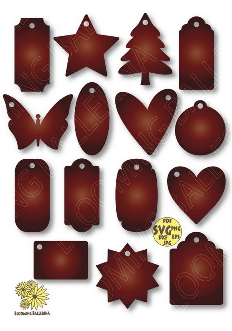 Bundle Tags Svg File Tag Template Svg Tag Gift Svg Tag - Etsy