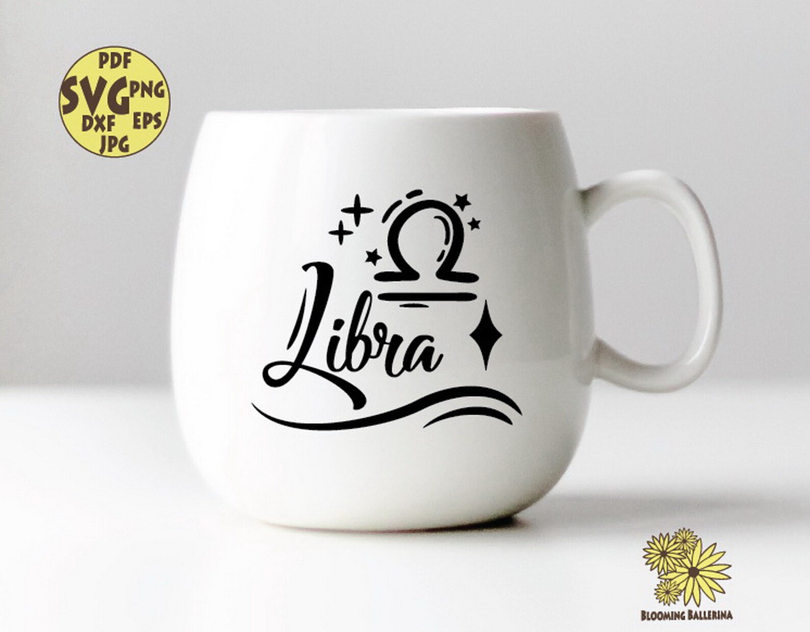 Libra Svg File, Libra Positive and Negative Personality Traits Svg File ...