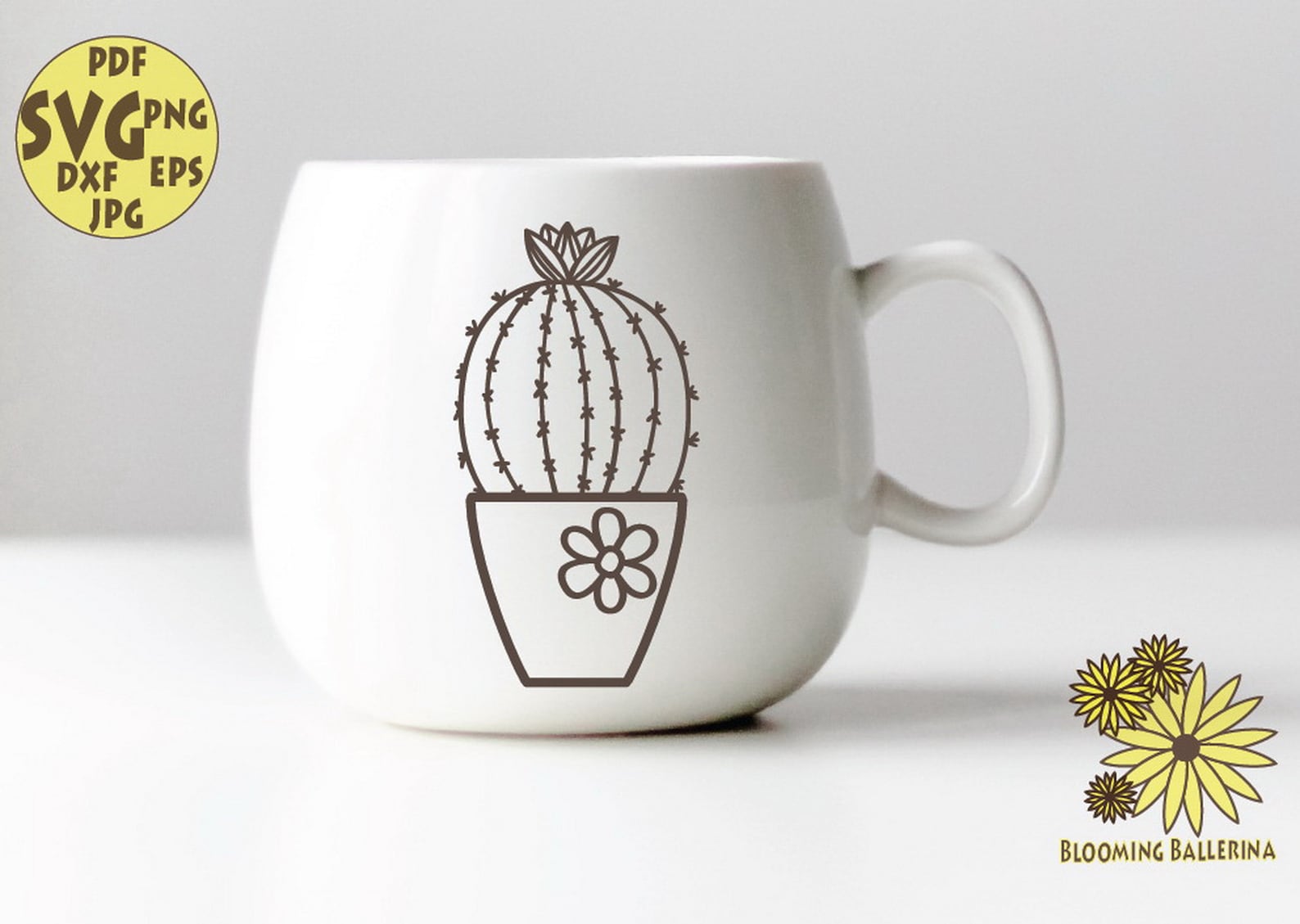 Cactus Pots Svg, Plants Svg, Succulents Svg, Cactus Svg, Summer Svg ...