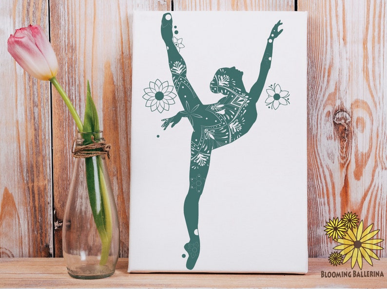 Ballerina Svg, Dance Svg, Ballet Svg, Contemporary Dance Svg, Dancer ...