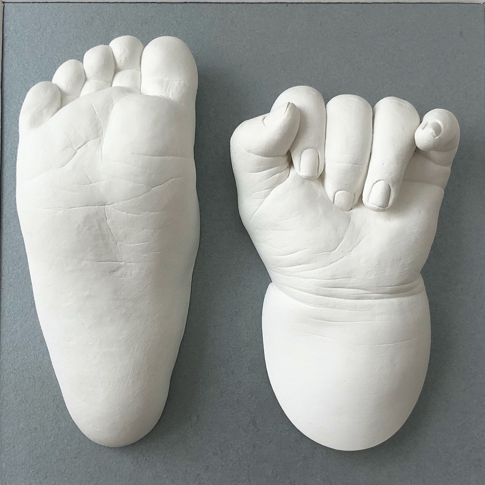 Babies Hands & Feet Casting Kit and Frame Display - (produce 4 ...
