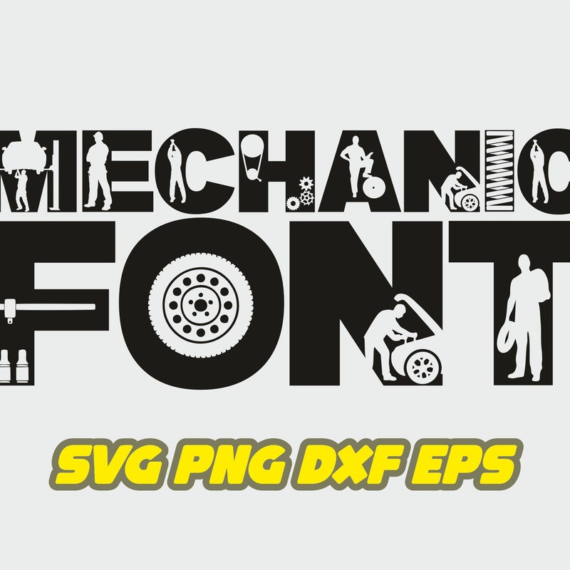 Mechanic Svg - Etsy