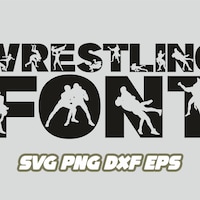 Wrestling Svg - Etsy