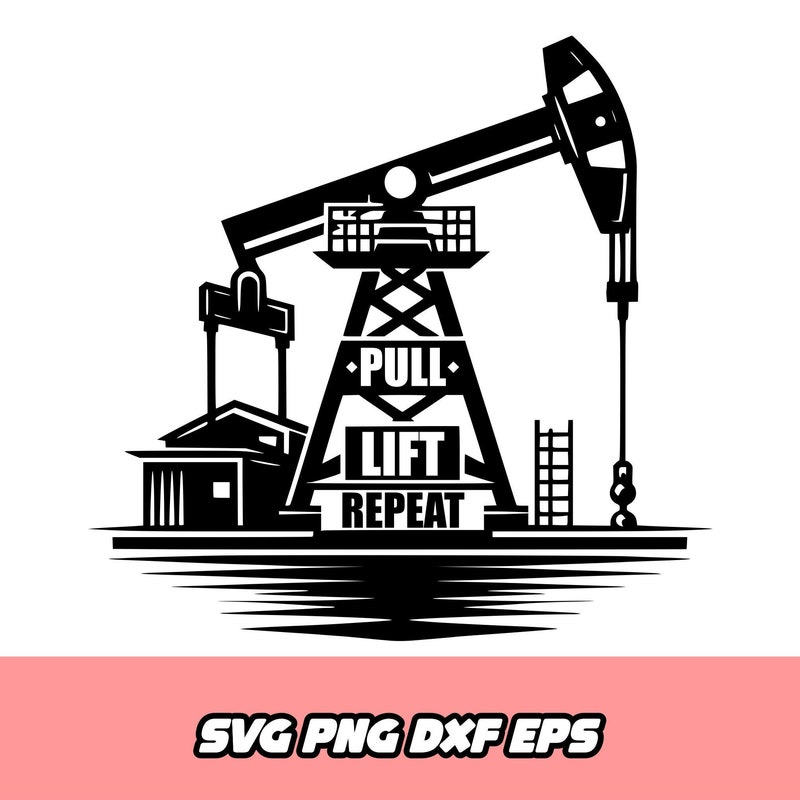 Oil Field Svg - Etsy